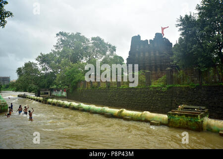 Thane, India. 12th July, 2018. 12/07/2018 in Ambernath, Thane, India ...
