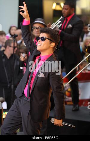 Bruno Mars on NBC today show 6-24-2011 Photo By John Barrett/PHOTOlink ...