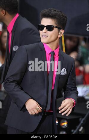 Bruno Mars on NBC today show 6-24-2011 Photo By John Barrett/PHOTOlink ...