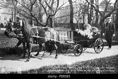 Georg Donatus und Ludwig von Hessen (1911 Stock Photo - Alamy