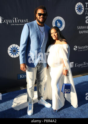 Kenley Jansen and Gianni Jansen at 4th Annual Los Angeles Dodgers ...