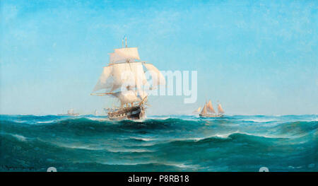 Richarde Ships at sea Stock Photo - Alamy