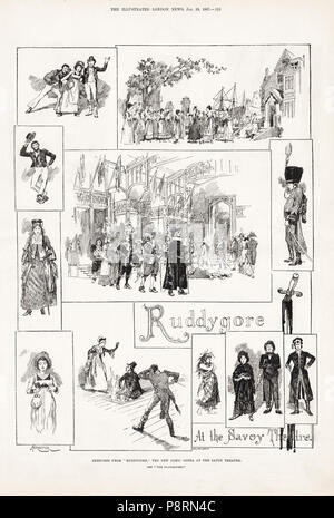 Amédée Forestier - Illustrated London News - Gilbert and Sullivan ...