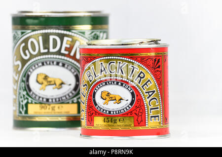 Big large Lyles Golden Syrup tin can on corner of Tate & Lyle syrup ...