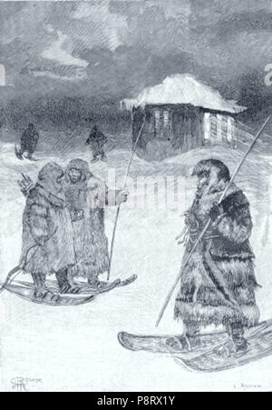 'César Cascabel' by George Roux is an illustration from the adventure ...