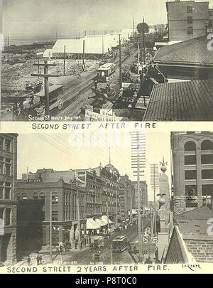 Aftermath of Seattle fire of June 6, 1889, showing remains of Dexter ...