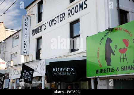 Robert's Oyster Bar. Blackpool, Lancashire, England, UK, circa 1998 ...