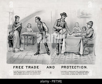 free trade and protectionism Stock Photo - Alamy