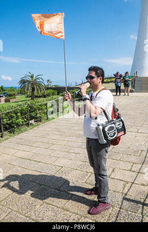 Tropic of Cancer,statue,marker,East Coast,south,of,Taipei,Taiwan,China ...