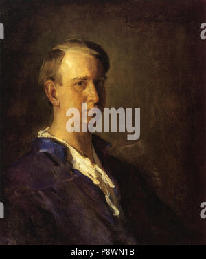 A portrait of Charles Webster Hawthorne, an American artist known for ...