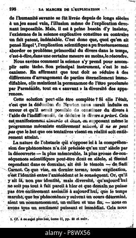 . 101 De l'explication dans les sciences I, 214 Stock Photo - Alamy