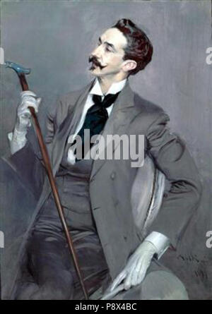 Count Robert de Montesquiou 1897 by Giovanni Boldini Stock Photo - Alamy