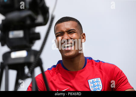 England's Ellery Balcombe during the England U-19 training session at ...
