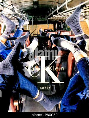 1990s USA Calvin Klein Magazine Advert Stock Photo - Alamy