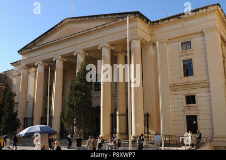 Maltas justice department and highest court in the city of Valetta ...