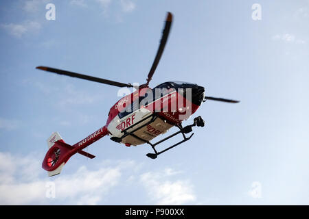 Haynes air ambulance Life Flight, Airbus AStar H125, helicopter Stock ...