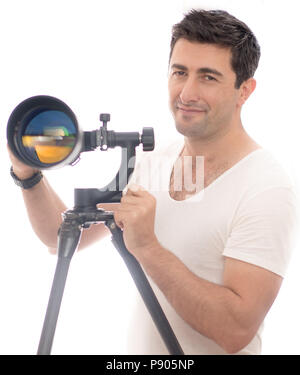 Wildlife photographer with huge lens wildlife photography, bird ...
