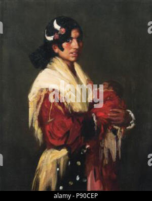 Gypsy Mother (Maria y Consuelo) 1906 by Robert Henri Stock Photo - Alamy