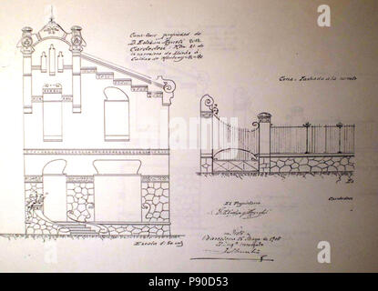 1907 Esteve Agusti. Ctra. Caldes a St Celoni Stock Photo - Alamy