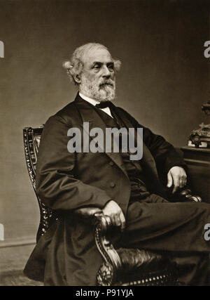 Levin C. Handy - General Robert E. Lee in May 1869 Stock Photo - Alamy