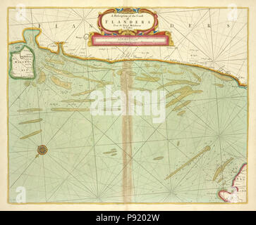 A description of the coast FLANDERS from the Island Walcheren to Calice ...