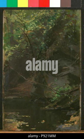 Max Pirner 1854 1924 Tun pod skalou Stock Photo - Alamy