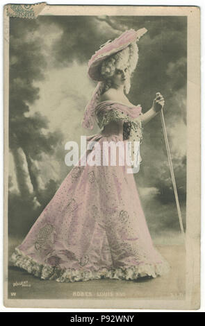 Photograph of Louis XVI-style robes, showing design, ornamentation, and ...