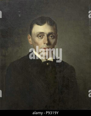 Self-portrait by Mikhail Lazarevich Shcherbatov (1878 Stock Photo - Alamy