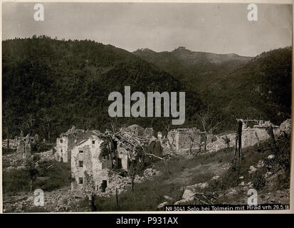Selo bei Tolmein mit Hrad vrh 29.5.18 Stock Photo - Alamy