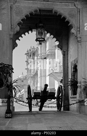The Palace and Triple Gate in Udaipur, Rajasthan, are iconic landmarks ...