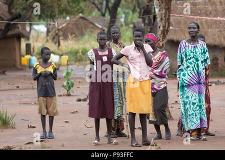 Adjumani, Uganda - Ugandan government's settlement program for refugees ...
