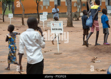 Adjumani, Uganda - Ugandan government's settlement program for refugees ...