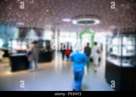 jewelry store blurred background Stock Photo - Alamy