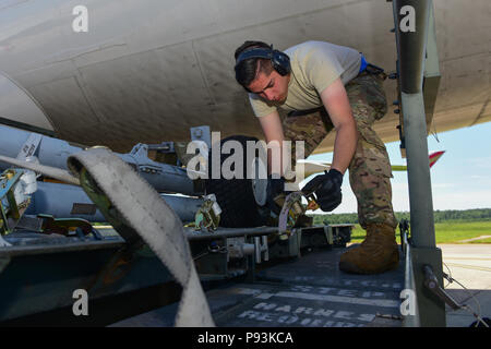 Airmen from the 407th Expeditionary Logistics Readiness Squadron and ...
