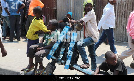 Chukudu is a traditional wooden bike Stock Photo - Alamy
