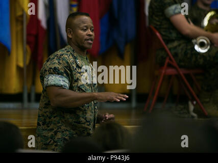 Brig. Gen. Craig Q. Timberlake, 3rd Marine Expeditionary Brigade Stock ...