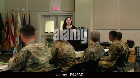 Soldiers of HHC 201st Regional Support Group attend Army Protocol ...