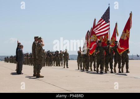 Maj. Gen. Kevin M. Iiams, the Commanding General of 3rd Marine Aircraft ...