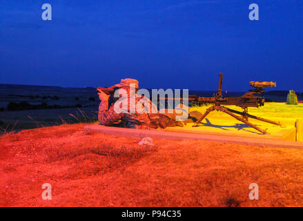 U.S Army Reserve Soldiers are conducting a safety brief for the ...