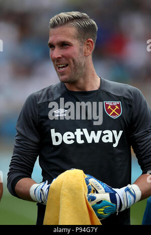 Adrian SAN MIGUEL DEL CASTILLO of Real Betis Balompie celebrates during ...
