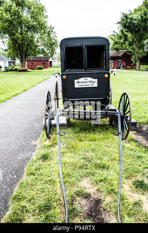 The Amish Village Lancaster County Pennsylvania USA Stock Photo ...