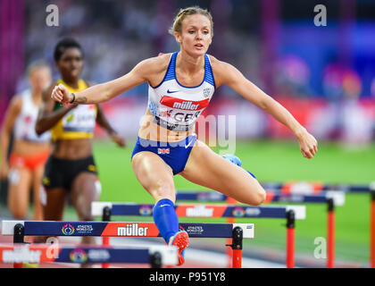 Meghan Beesley 400m Hurdles Stock Photo - Alamy