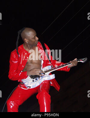COLUMBIA, SC - April 5: Guitarist Charlie Singleton of Cameo performs ...
