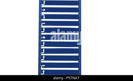 College direction sign board with sunlight Stock Photo - Alamy