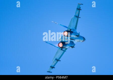 Ukrainian Sukhoi Su-27 Flanker at Royal International Air Tattoo, RIAT ...