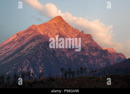 The Slavkovsky Peak, Tatra National Park, Slovakia Stock Photo - Alamy