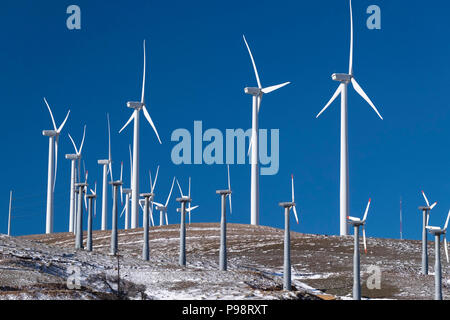 Alta Wind Farm in Mojave Desert of California Stock Photo - Alamy