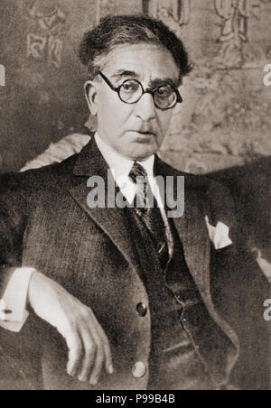 Konstantinos Kavafis, (1863, 1933) a Greek poet and writer. Portrait on ...