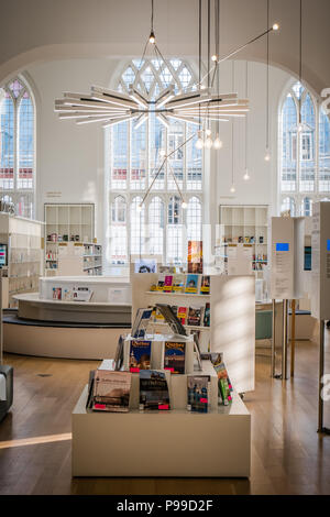 former church turns into a library Maison de la litterature in quebec ...