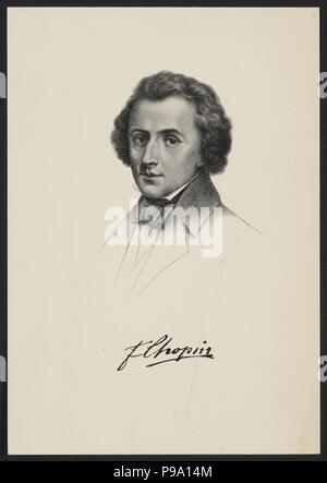 Portrait of Fryderyk Chopin (1810-1849), 1858 Stock Photo - Alamy
